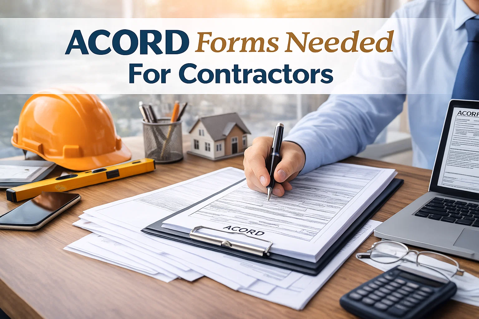 Acord Forms Needed For Contractors – Everything You Must Know
